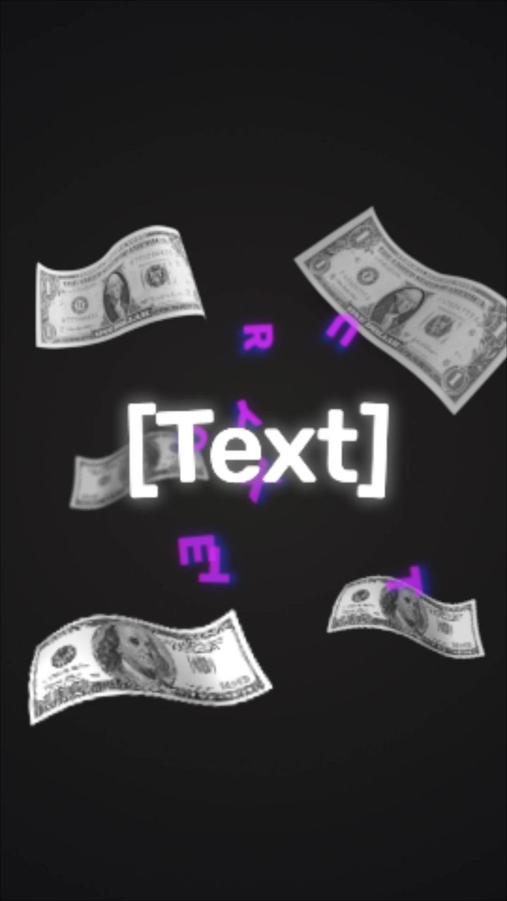 Money Explosion Animation with Dynamic Text Reveal - Viral Video Hooks ...