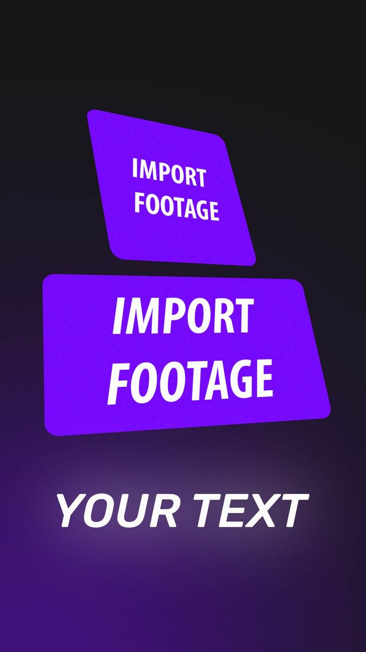 3D Rotate Camera Animation – 2 Footage with Text Overlay - Viral Video ...