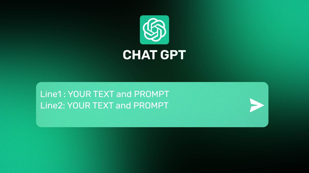 ChatGPT Mockup Animation with 2 Text Elements - Viral Video Hooks | AutoAE