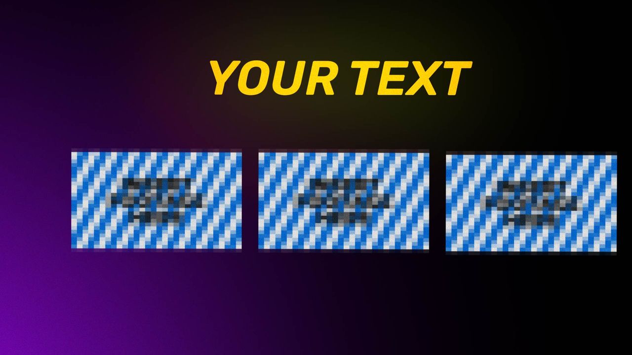 3 Footages Mosaic Animation with 1 Text - Viral Video Hooks | AutoAE