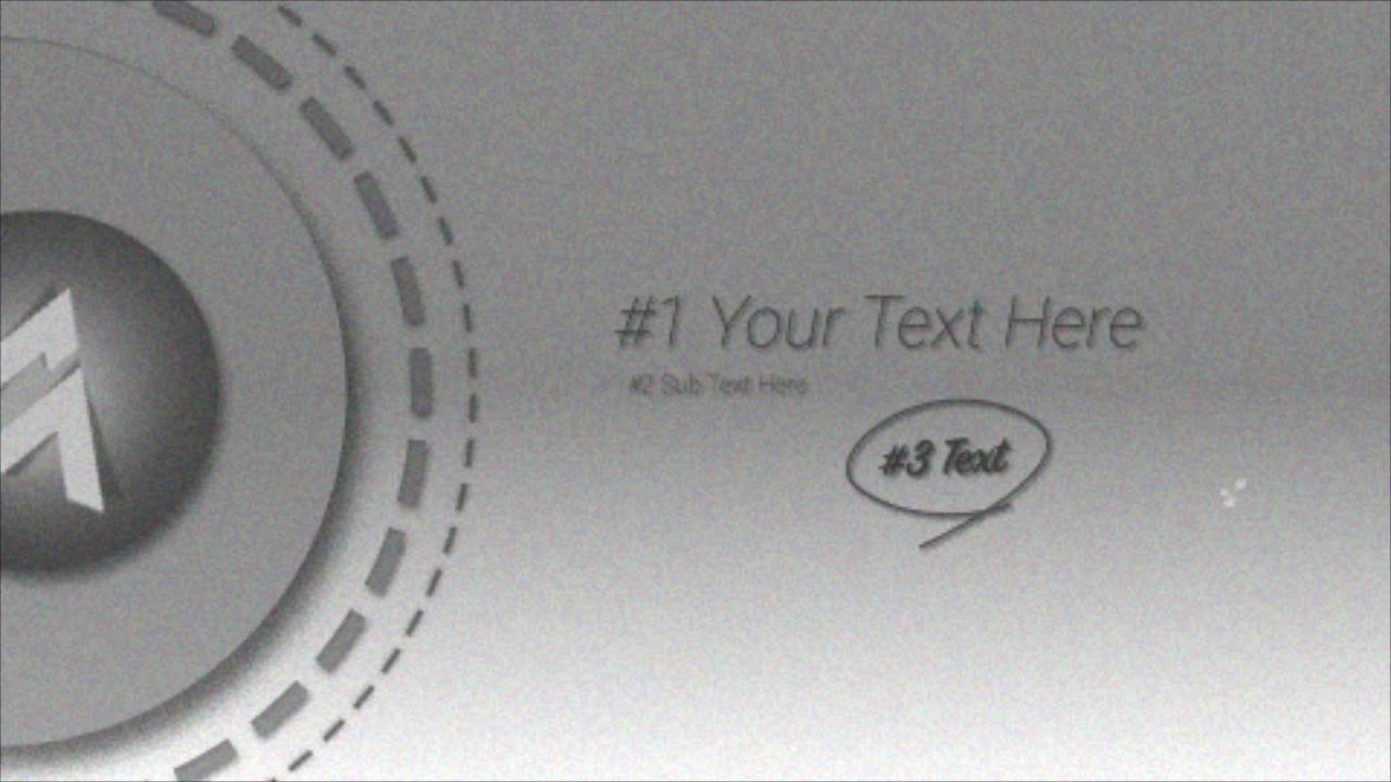 Spinning Wheel Logo Animation with Dynamic Text Reveal - Viral Video ...