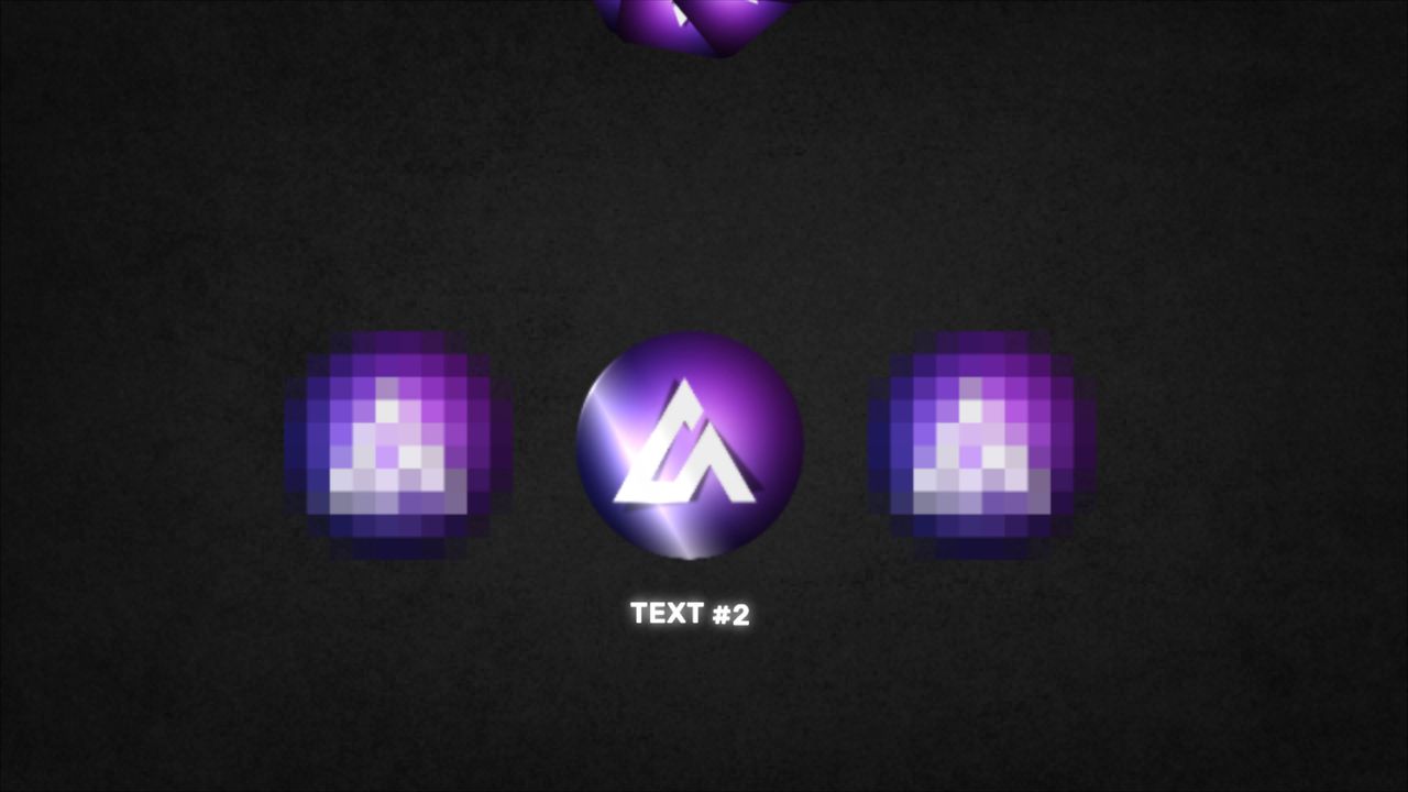 Rotating Logo Reveal with Mosaic Effect - Viral Video Hooks | AutoAE